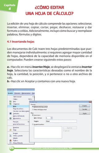4 modulo 4 (calculando y graficando con la hoja de calculo calc) | PDF