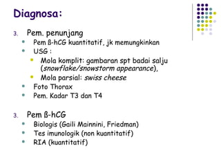 4 mola hidatidosa | PPT