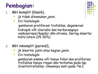 4 mola hidatidosa | PPT