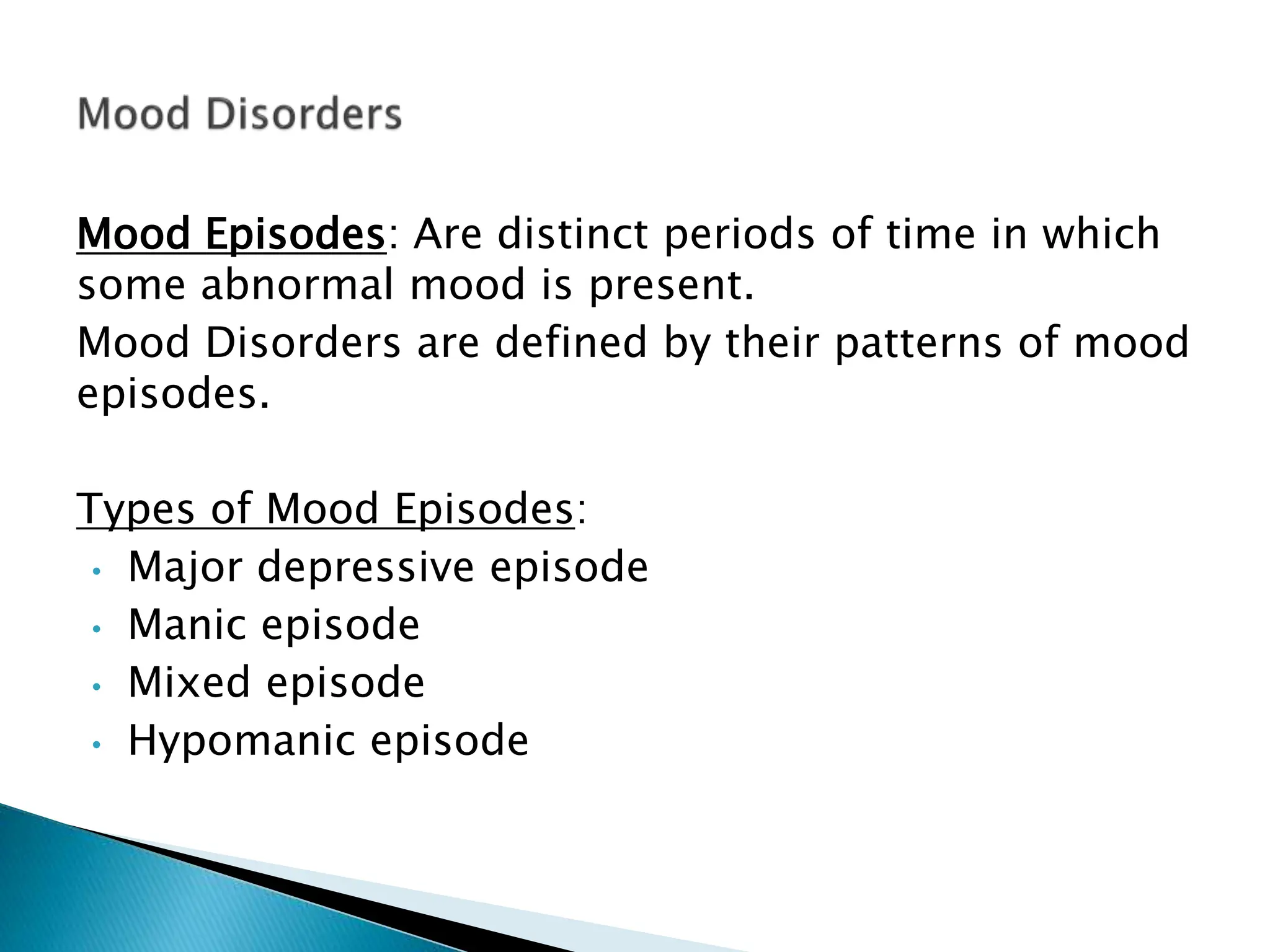 psychiatric disorders 4-Mood Disorders.ppt