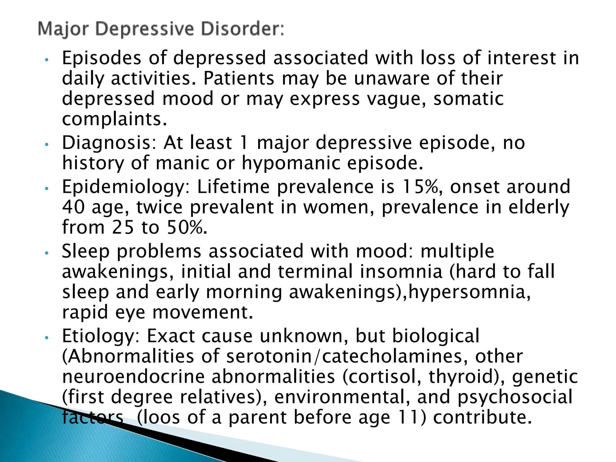 psychiatric disorders 4-Mood Disorders.ppt