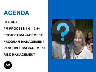 Motorola Advaced Project Portfolio Management | PPT