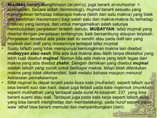 4. mujmal, mubayyan, musykil, mutasyabih | PPS