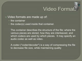 4 multimedia elements - video | PPTX