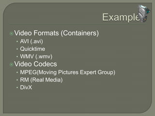 4 multimedia elements - video | PPTX