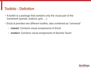 ExtJS: La piattaforma vincente (multiple screens) | PPT