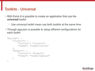 ExtJS: La piattaforma vincente (multiple screens) | PPT