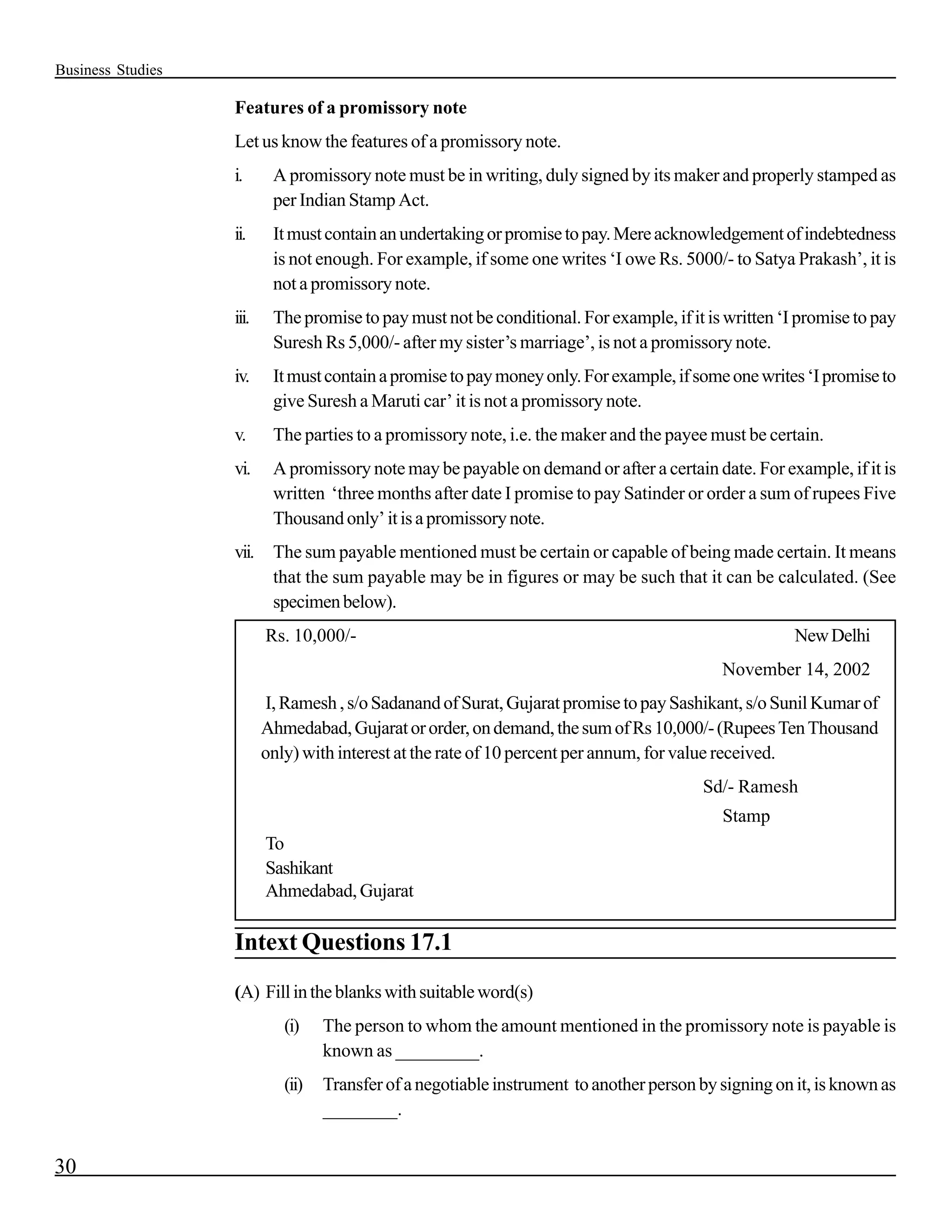 4. negotiable instrument act | PDF