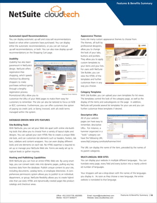 NetSuite Features and Benefits | PDF