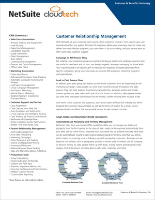 NetSuite Features and Benefits | PDF