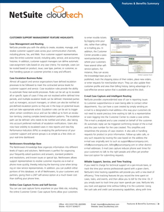 NetSuite Features and Benefits | PDF