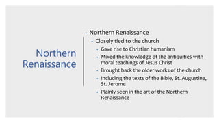 4 Northern Renaissance and Humanism | PPTX