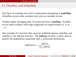 Ch.4 numerical computation | PDF