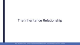 4-Object Oriented Design Heuristics (Object Oriented Software Engineering - BNU Spring 2017) | PPT