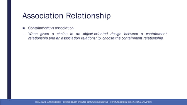 4 Object Oriented Design Heuristics Object Oriented Software Engineering Bnu Spring 2017 Ppt