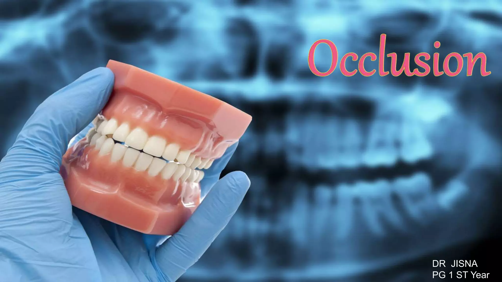 occlusion | PPT