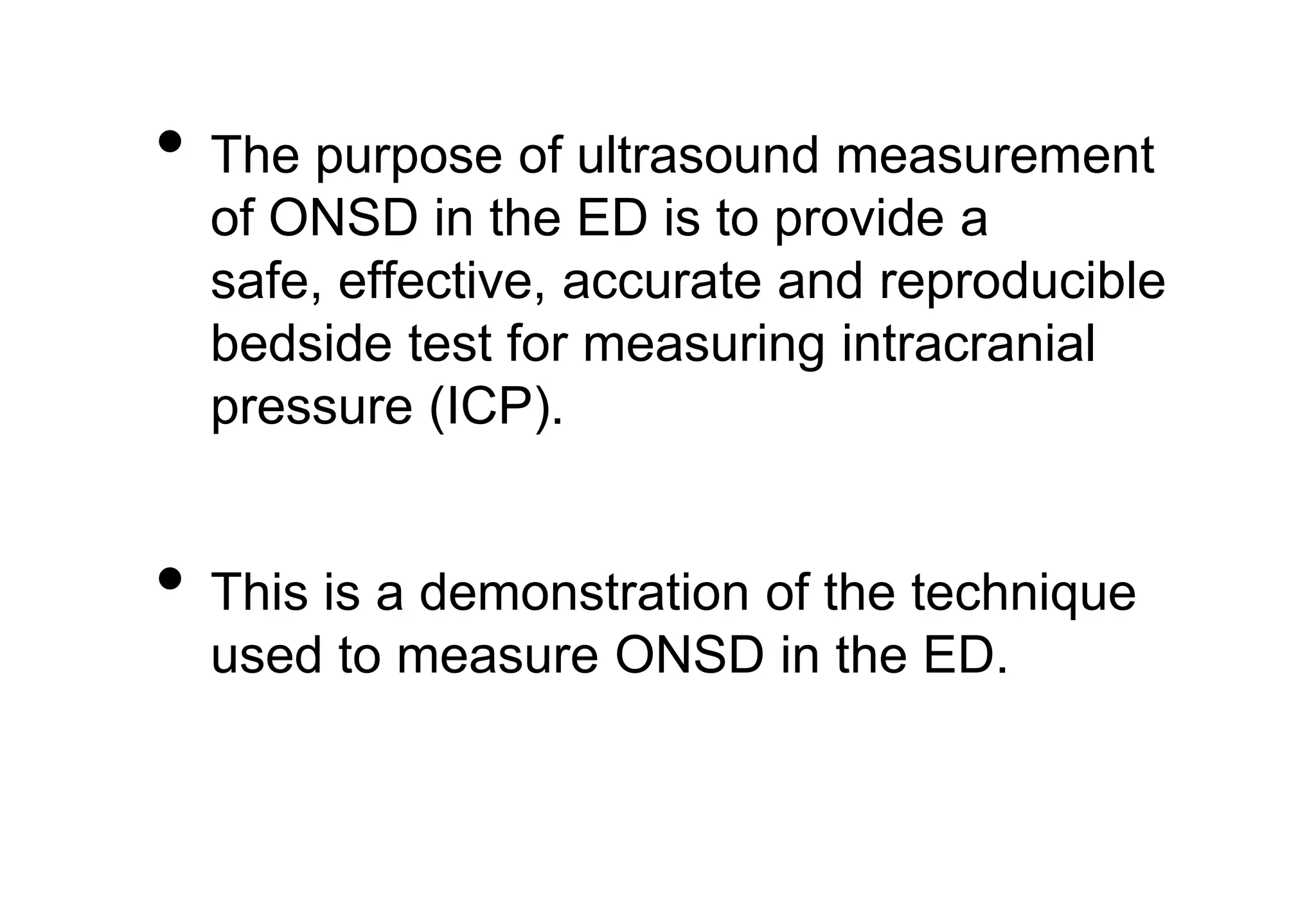 Ocular Ultrasound for raised ICP | PPTX