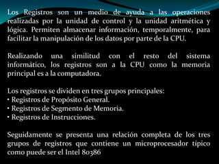 4.operación de la unidad aritmética y lógica | PPTX | Computing | Technology & Computing