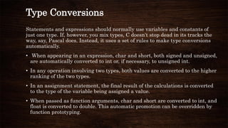 4 operators, expressions & statements | PDF | Programming Languages ...