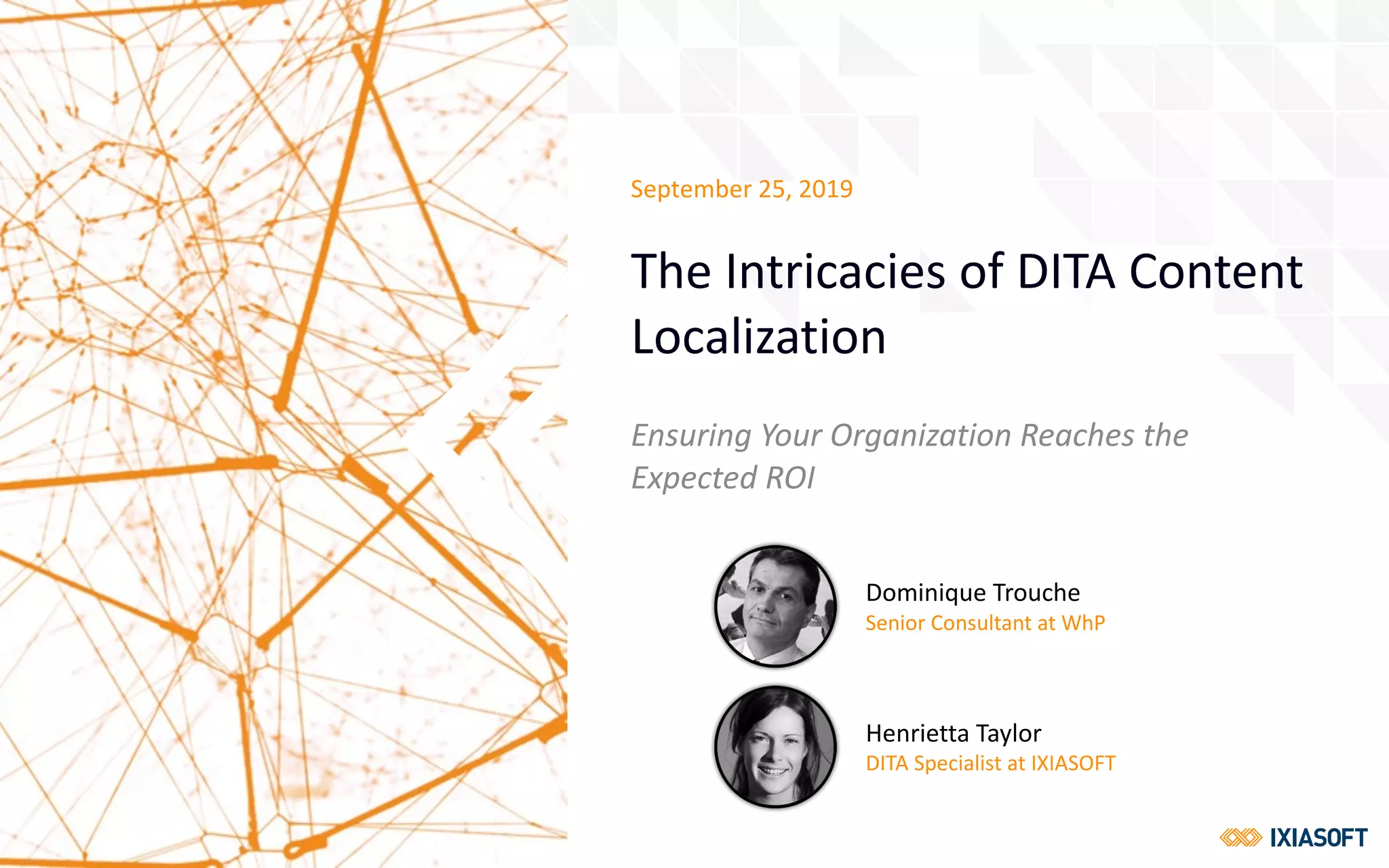 The Intricacies of DITA Content Localization | PDF | Desktop Publishing | Computer Software and ...