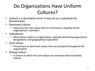 4 organizational culture | PPT