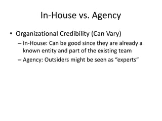 Organizational Settings in Public Relations | PPTX