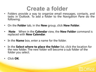 Organizing messages | PPTX
