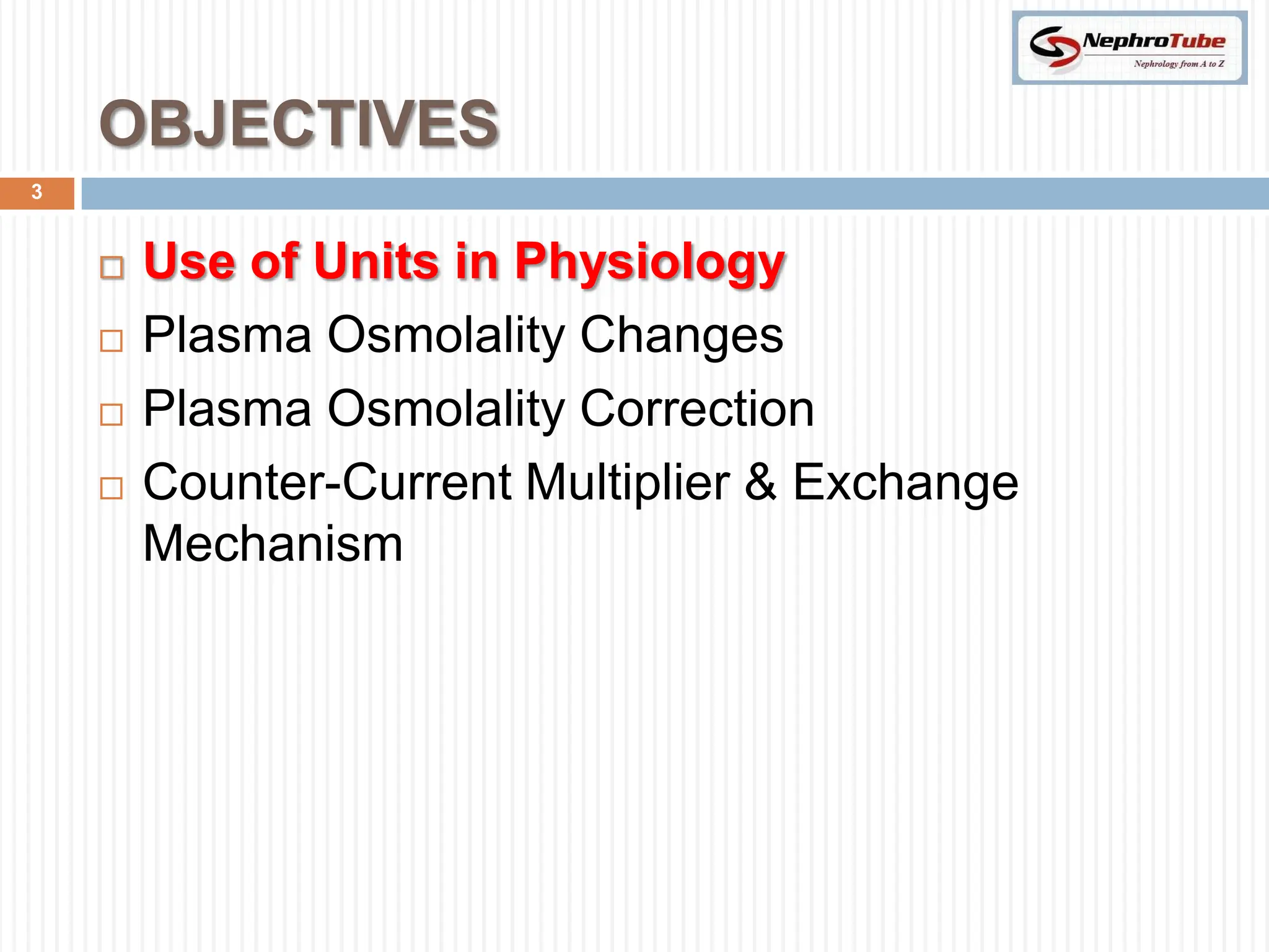 Renal Physiology (IV) - Osmoregulation(Urine Dilution & Concentration ...