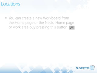 4 - Panorama Necto 14 creating a workboard - visualization & data ...