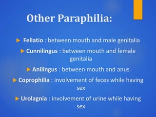 Paraphilia | PPTX