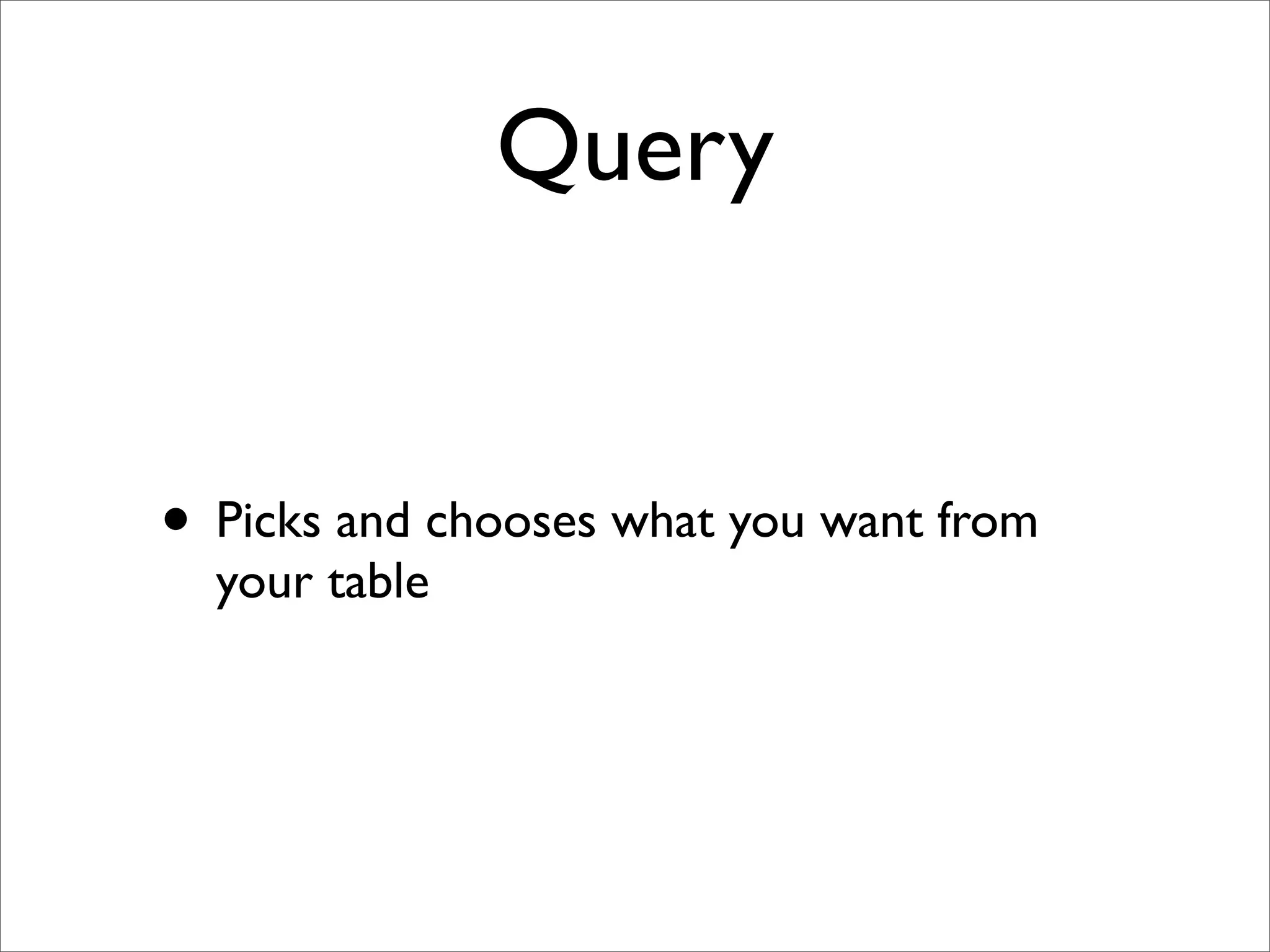 4 parts of a database | PDF