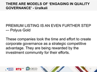 Paul Ostling Board Formation:Governance & Value Creation | PPT