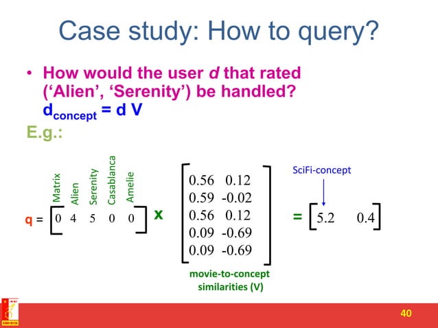 Dimensionality reduction: SVD and its applications | PPTX | Physics ...