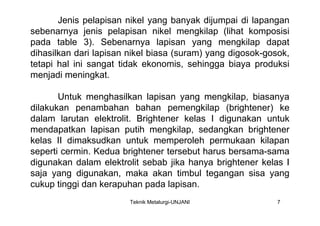 4 Pelapisan Ni | PDF