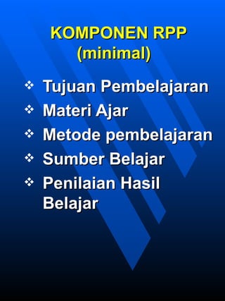 4. Pengembangan Rpp | PPT