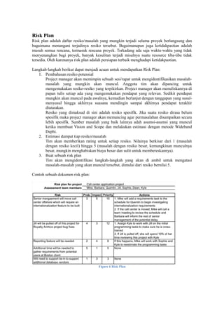 Perencanaan proyek | DOC