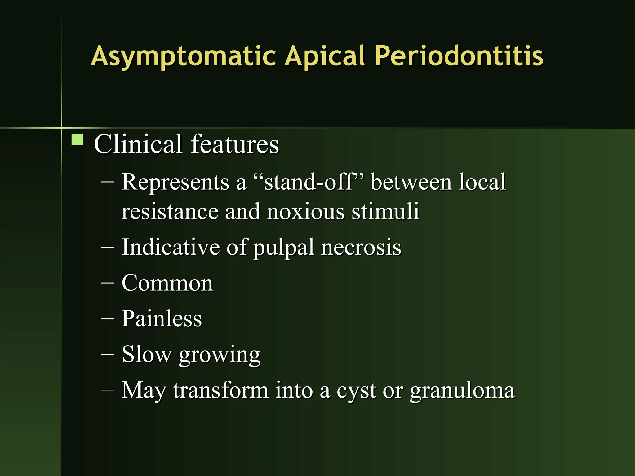 oral pathology 4-Periapical Pathology 4.ppt