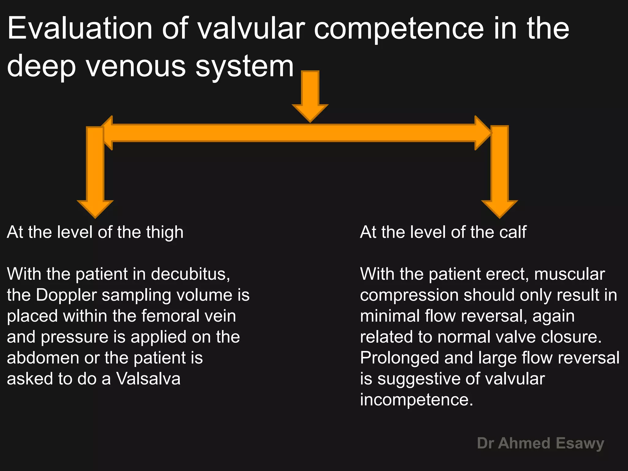 4 peripheral venous duplex pt 4 varices dr ahmed esawy | PPTX