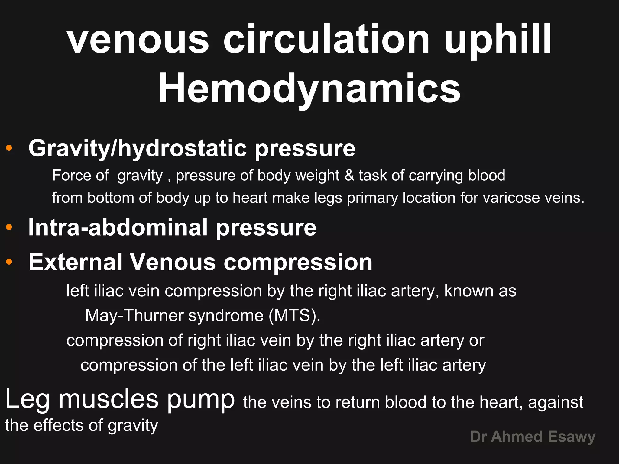 4 peripheral venous duplex pt 4 varices dr ahmed esawy | PPTX