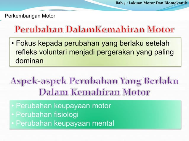 4 perkembangan motor | PDF