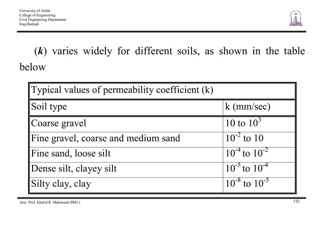 4 permeability and seepage | PDF | Civil Engineering Industry | Industries