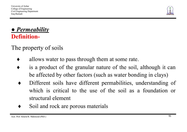 4 permeability and seepage | PDF | Civil Engineering Industry | Industries
