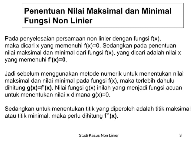 4 pers nonlin(studikasus) | PPT