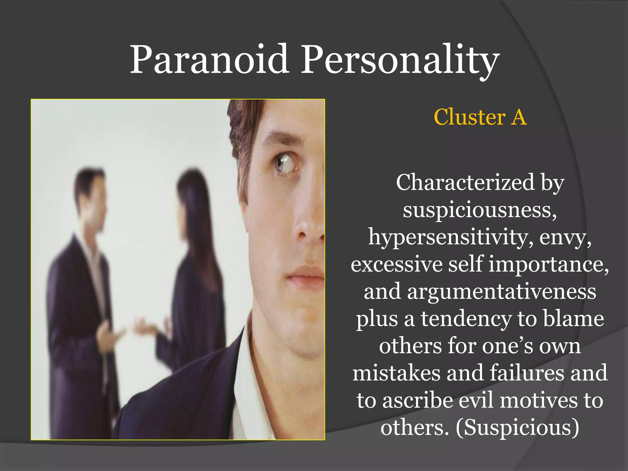 Personality Disorders | PPT