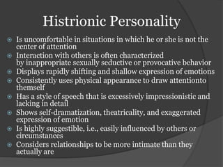 Personality Disorders | PPT