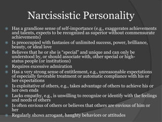 Personality Disorders | PPT