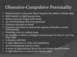 Personality Disorders | PPT