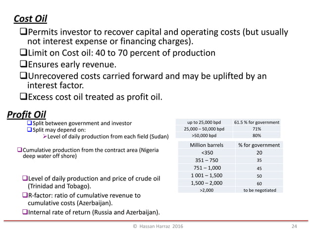 Topic 4: TYPES OF PETROLEUM CONTRACTS AGREEMENT | PDF