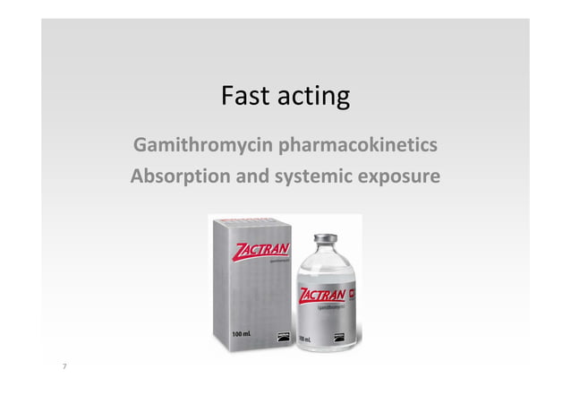 4. pharmacokinetics and pharmacodynamics of gamithromycin | PDF