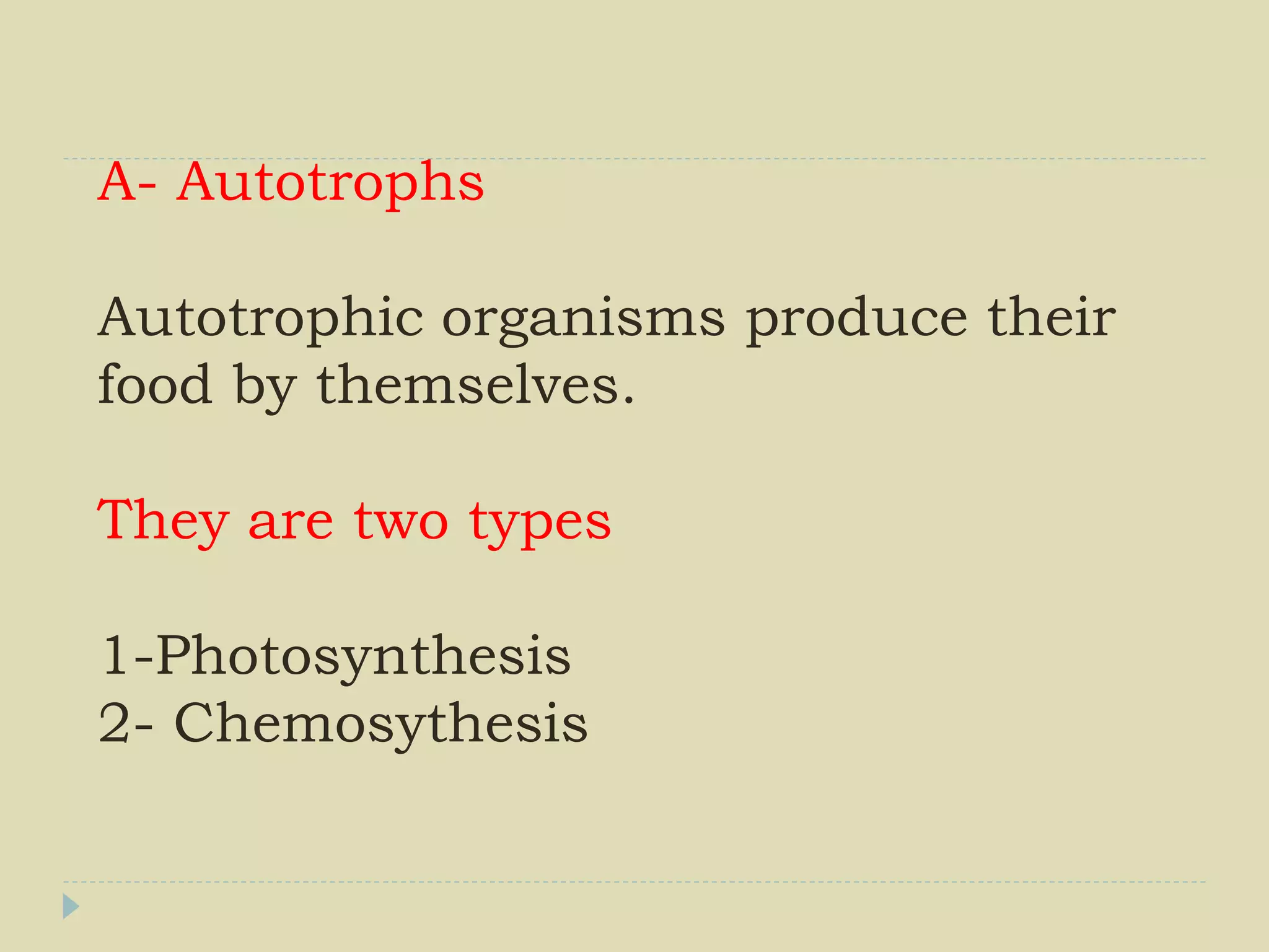 photosynthesis and chemosynthesis | PPTX